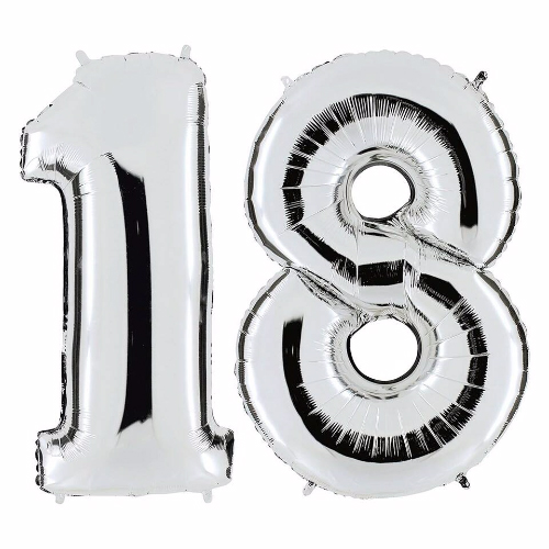 BALONY FOLIOWE SREBRNE CYFRY 18 URODZINY 40 CM 7138079189 - Allegro.pl BALONY FOLIOWE SREBRNE CYFRY 18 URODZINY 40 CM 7138079189 - Allegro.pl
