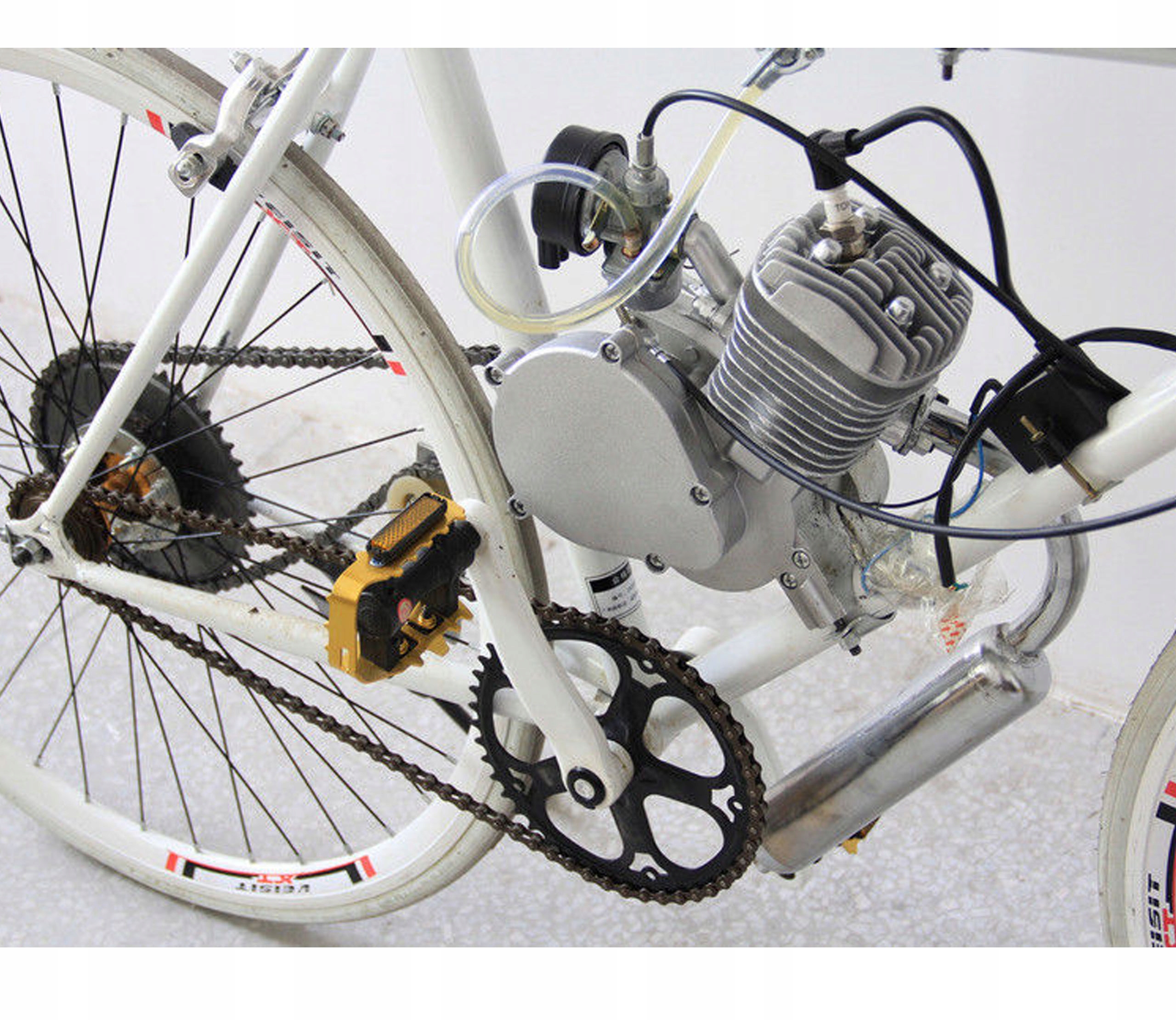 ++Silnik do roweru 50 cc na rower zestaw spalinowy 7656398172 - Allegro.pl