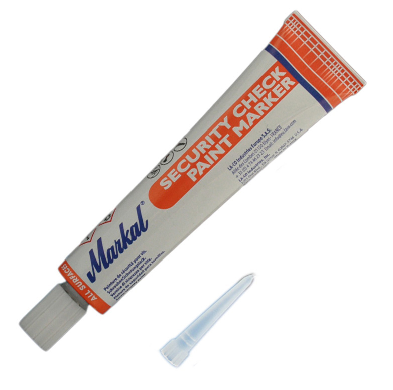 Markal Security Check Paint Marker pomarańczowy (0048615966748) • Cena ...