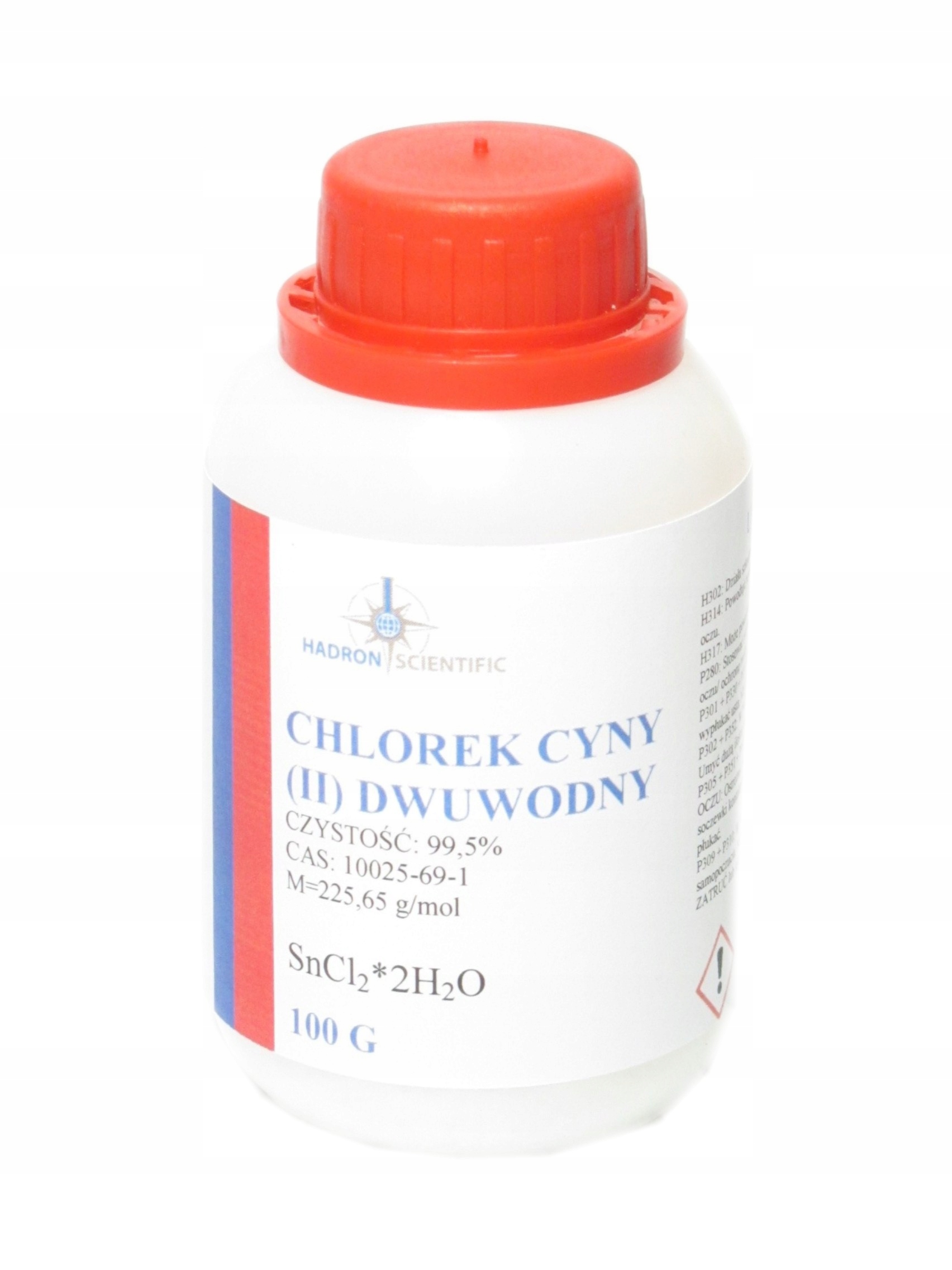 Chlorek cynawy dwuwodny HADRON SCIENTIFIC czystość 99,5 % ...