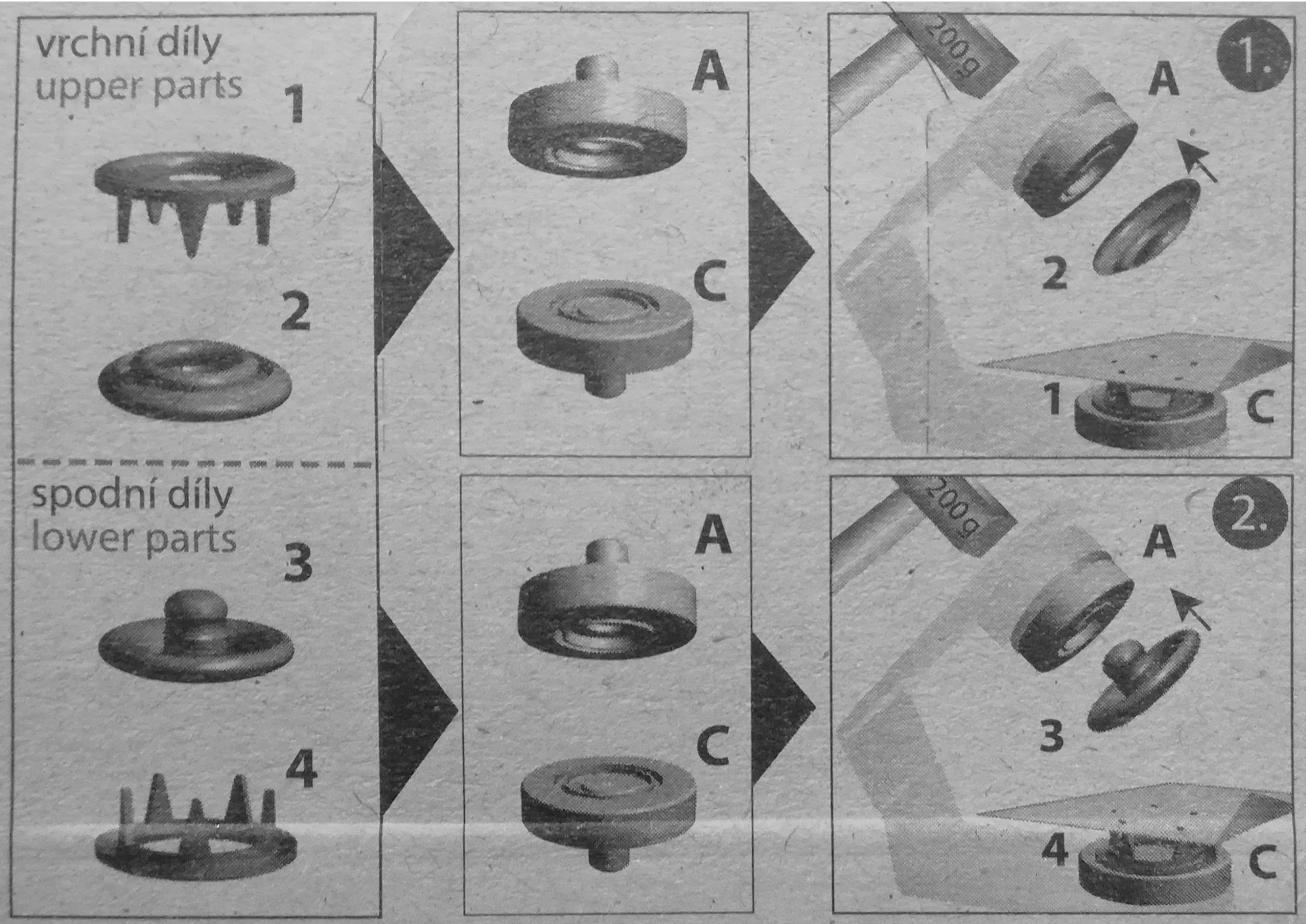 SPRINGI Napy 11 mm Srebrne + Praska do Montażu 7444072328 - Allegro.pl