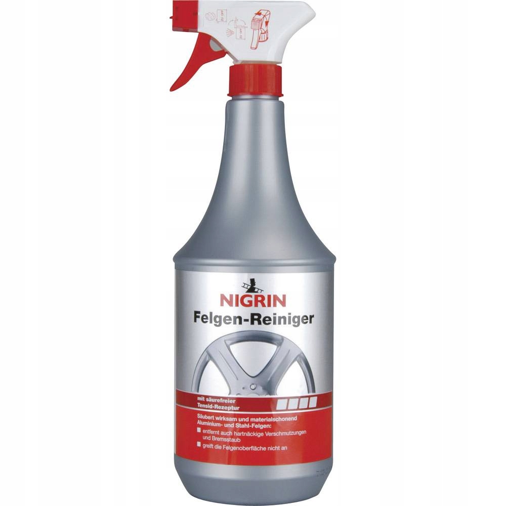 Środek Nigrin do czyszczenia felg 1000 ml 74083 za 29,89 zł z Kowalewo ... Środek Nigrin do czyszczenia felg 1000 ml 74083 za 29,89 zł z Kowalewo ...