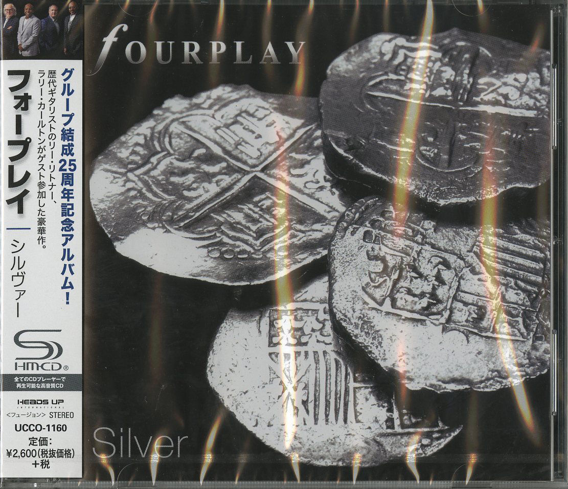 FOURPLAY Silver SHM-CD JAPAN TELARC Larry Carlton Lee Ritenour Kirk ...