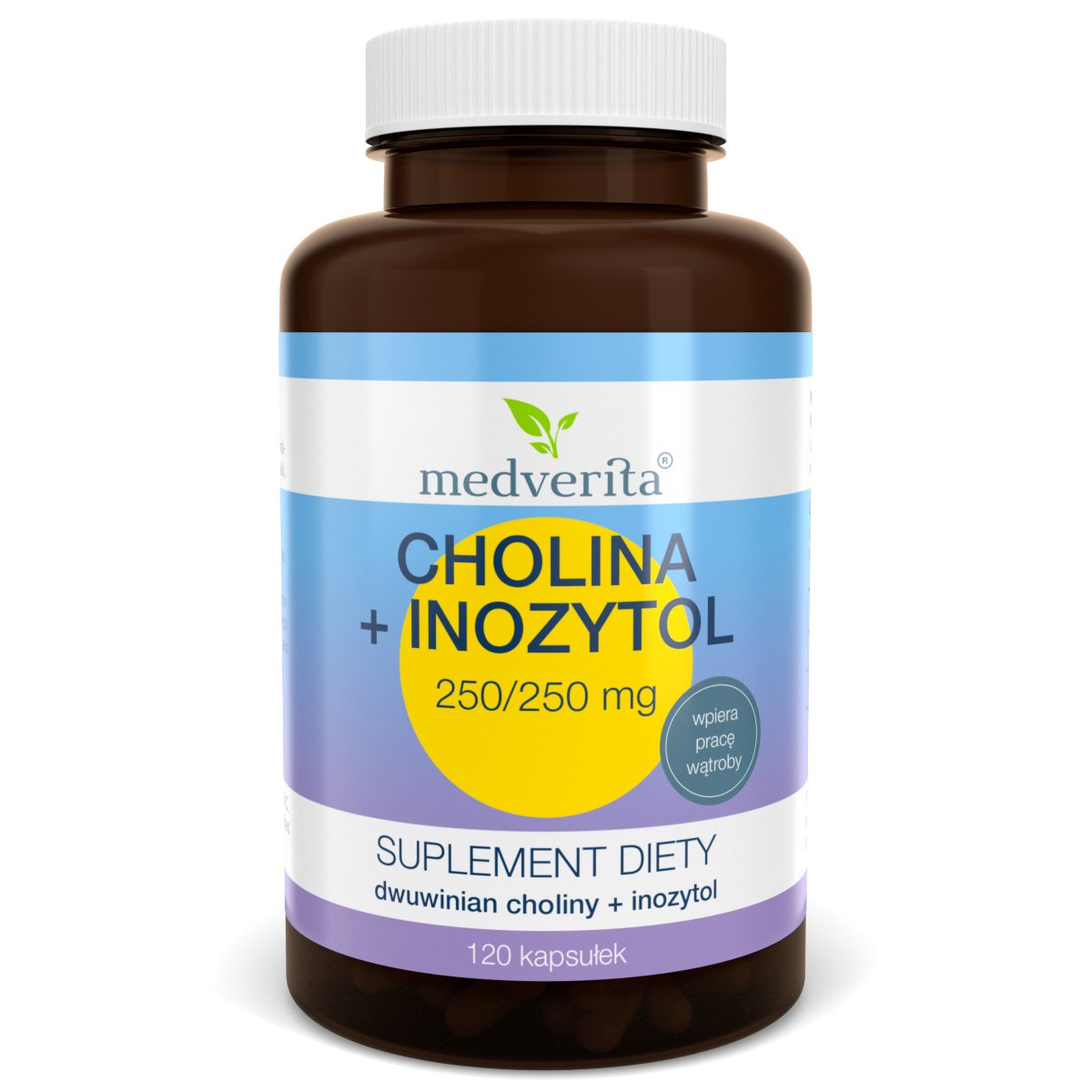 CHOLINA 250mg + INOZYTOL 250mg - 120 kapsułek (5905669084406) • Cena ...