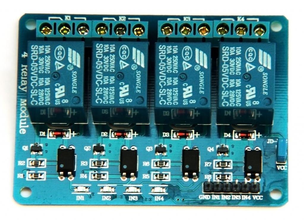 Moduł 4 przekaźników 10A Arduino optoizolacja - Sklep, Opinie, Cena w ... Moduł 4 przekaźników 10A Arduino optoizolacja - Sklep, Opinie, Cena w ...
