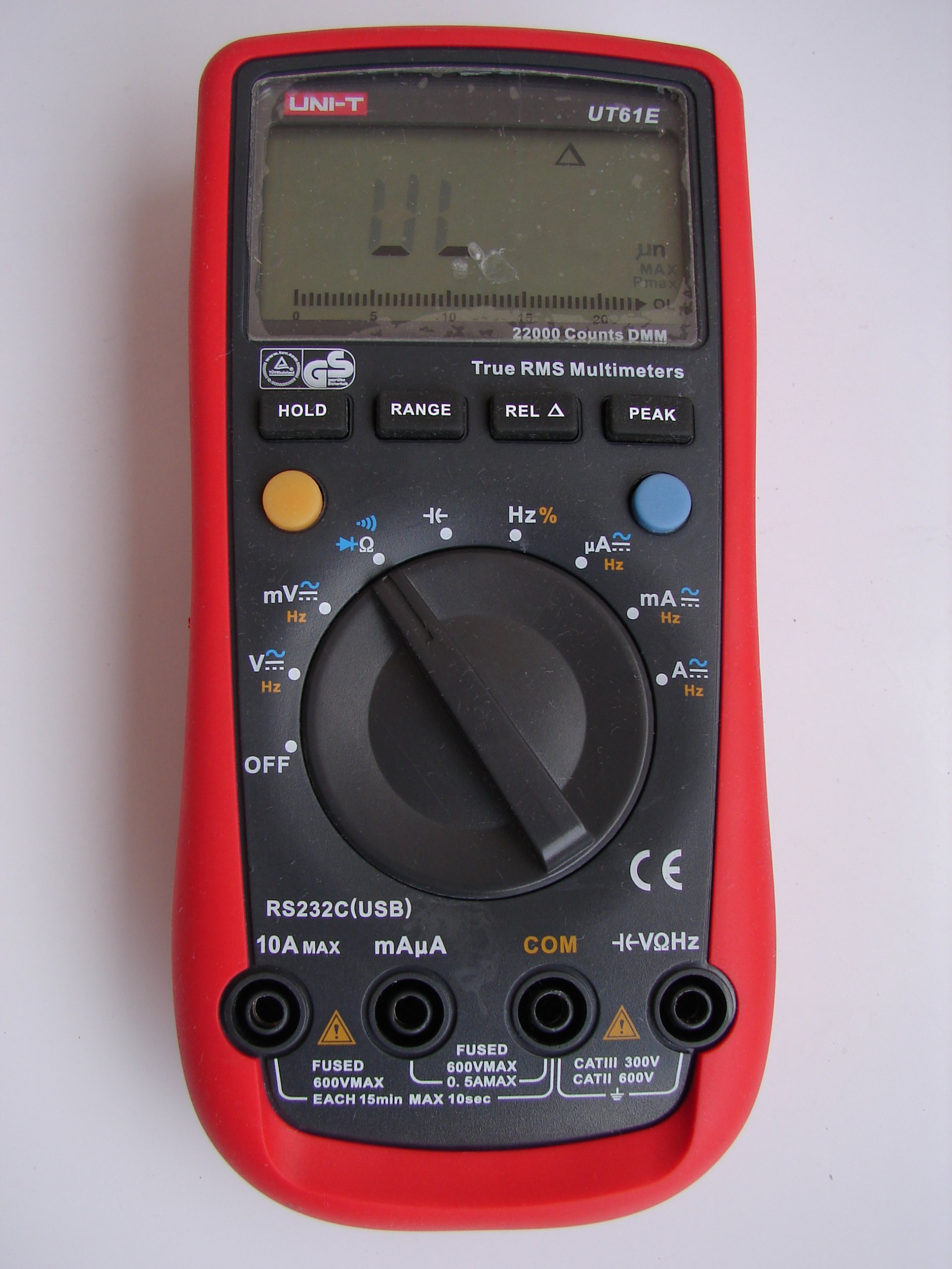 Multimetr UNI-T UT61E uszkodzony - 7209593914 - oficjalne archiwum allegro