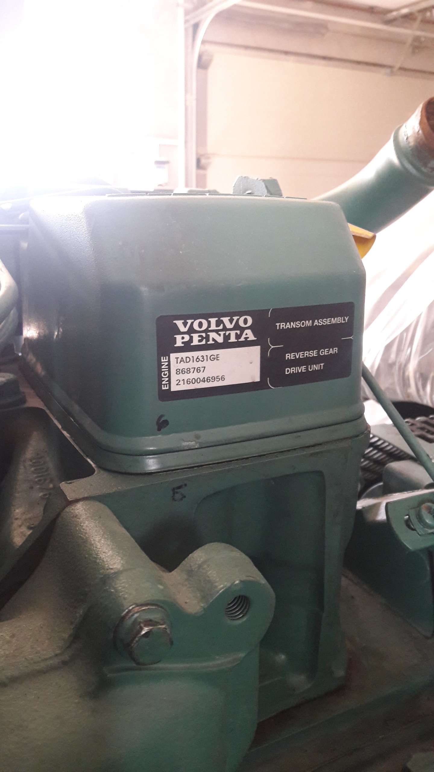 Silnik VOLVO PENTA TAD1631GE - 7044845807 - oficjalne archiwum allegro