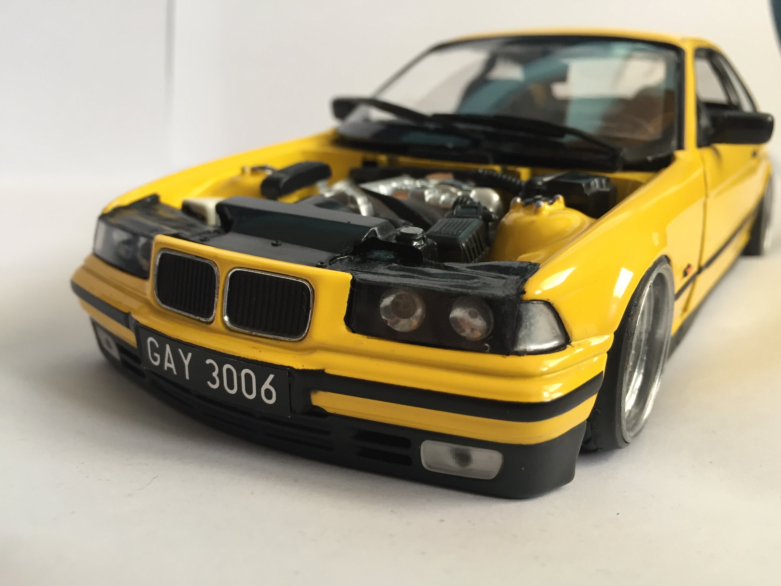 UT Models BMW E36 Custom (1:18) - JEDYNA TAKA! - 7308553107 - oficjalne ...