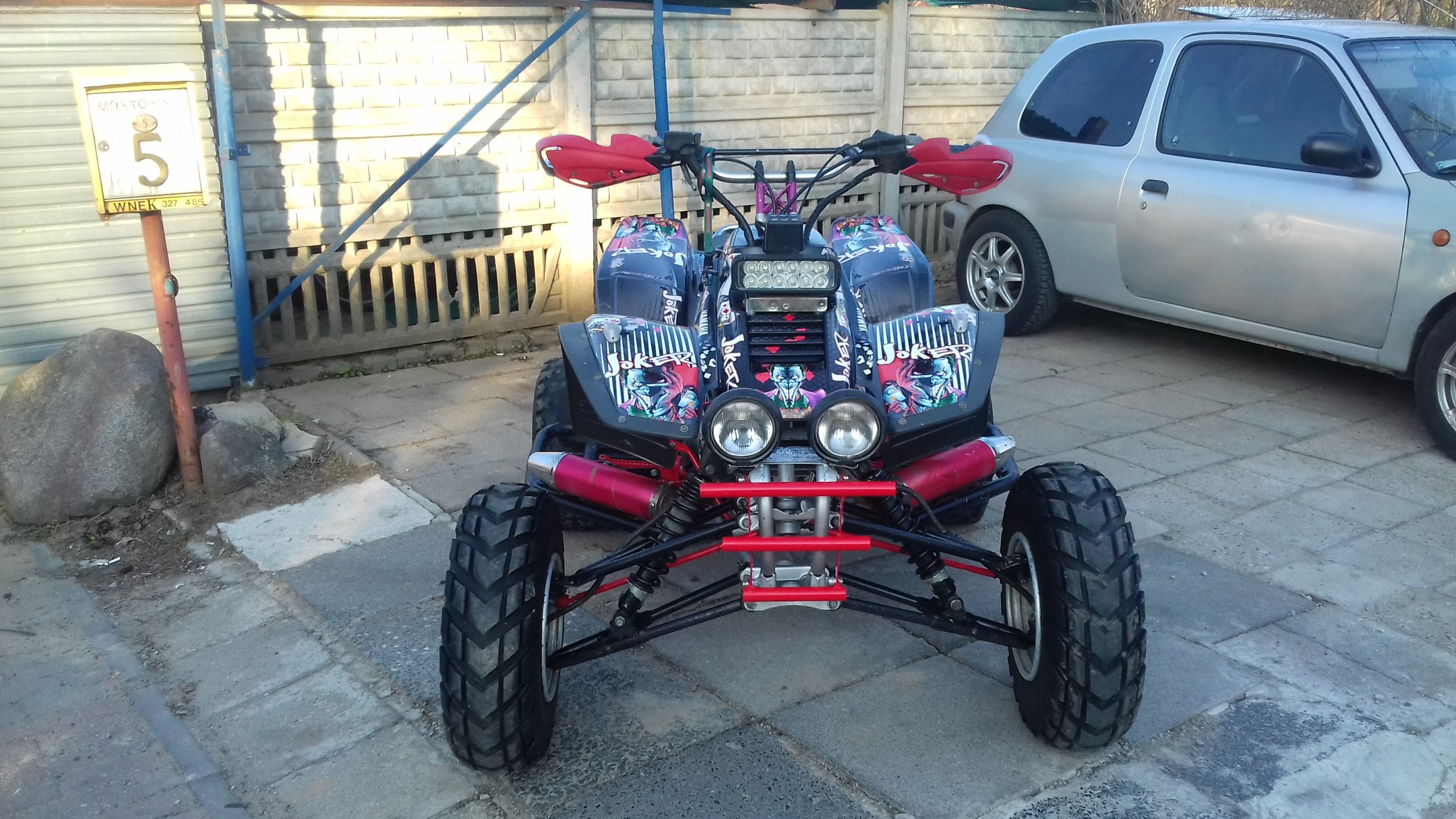 Quad Yamaha Warrior 450 Raptor Blaster Banshee - 7266561642 - oficjalne ...