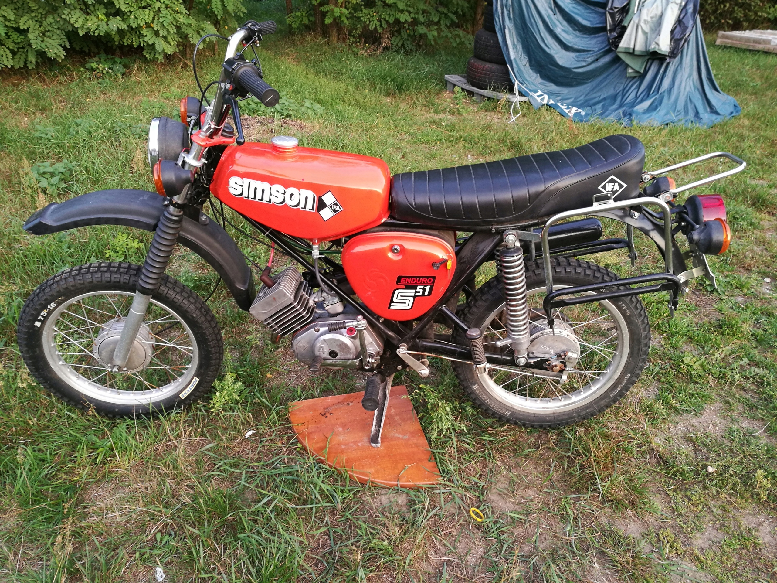 Motorower Simson S51 - Enduro 1983 - 7572653124 - oficjalne archiwum ...