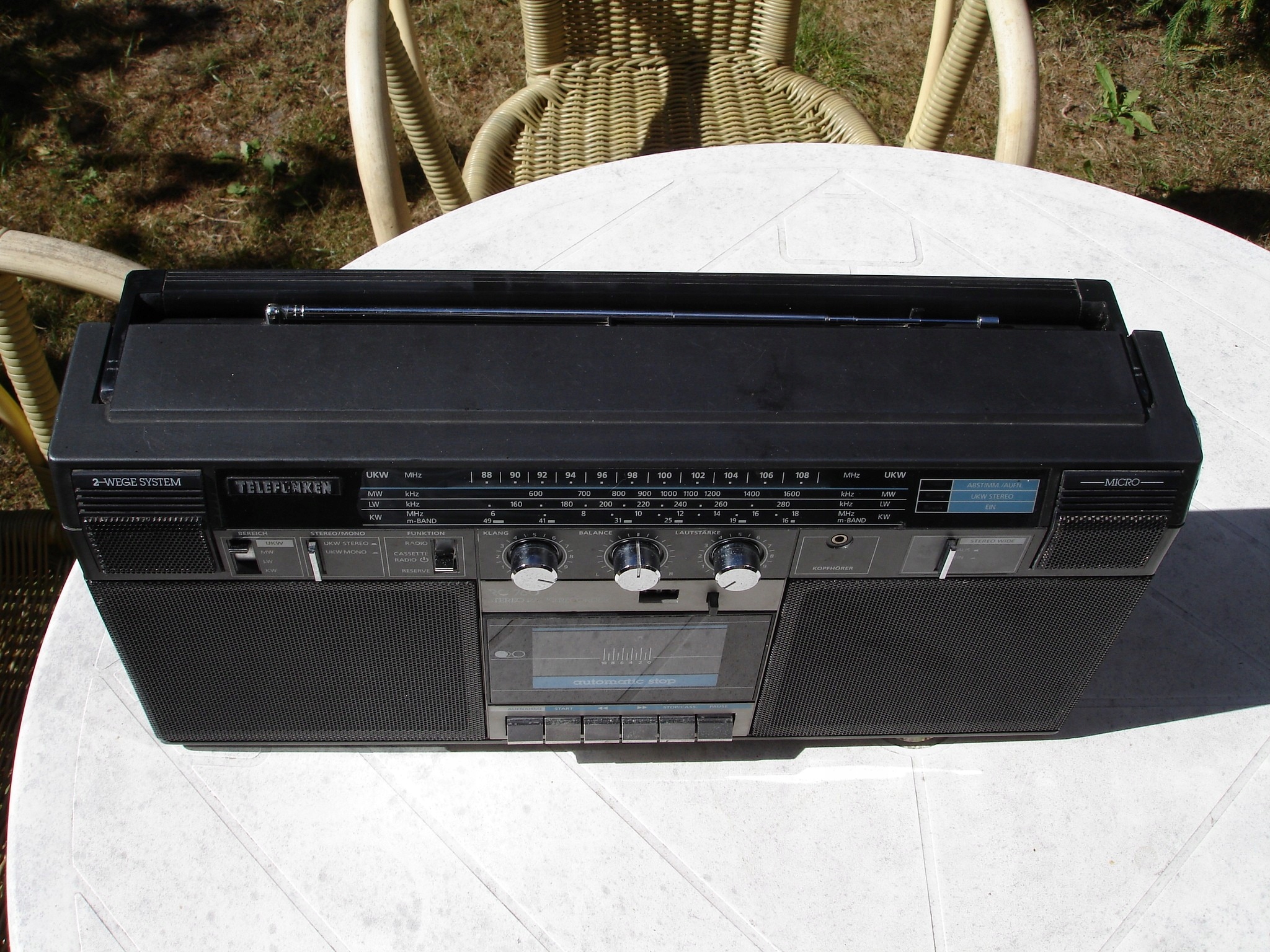 Radiomagnetofon TELEFUNKEN RC 760 klasyk - 7434171879 - oficjalne ...