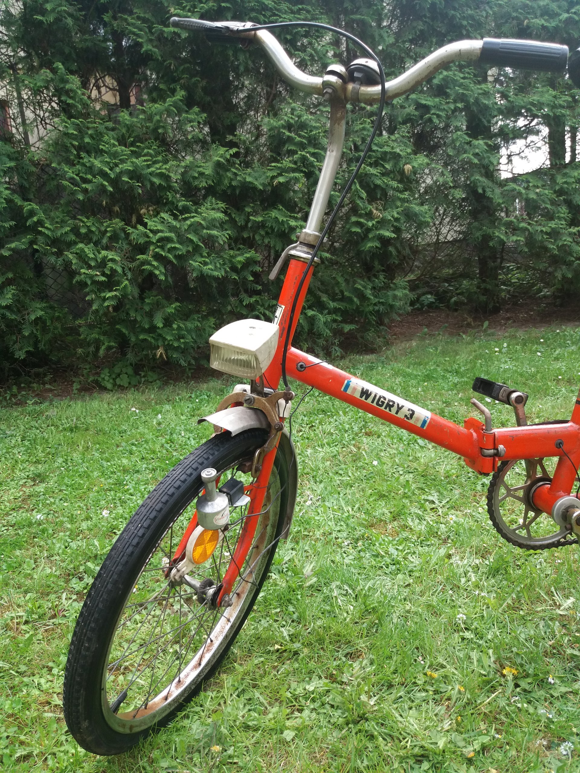 Rower Romet Wigry 3 składak PRL zzr Orginał 1984 r - 7327074209 ...