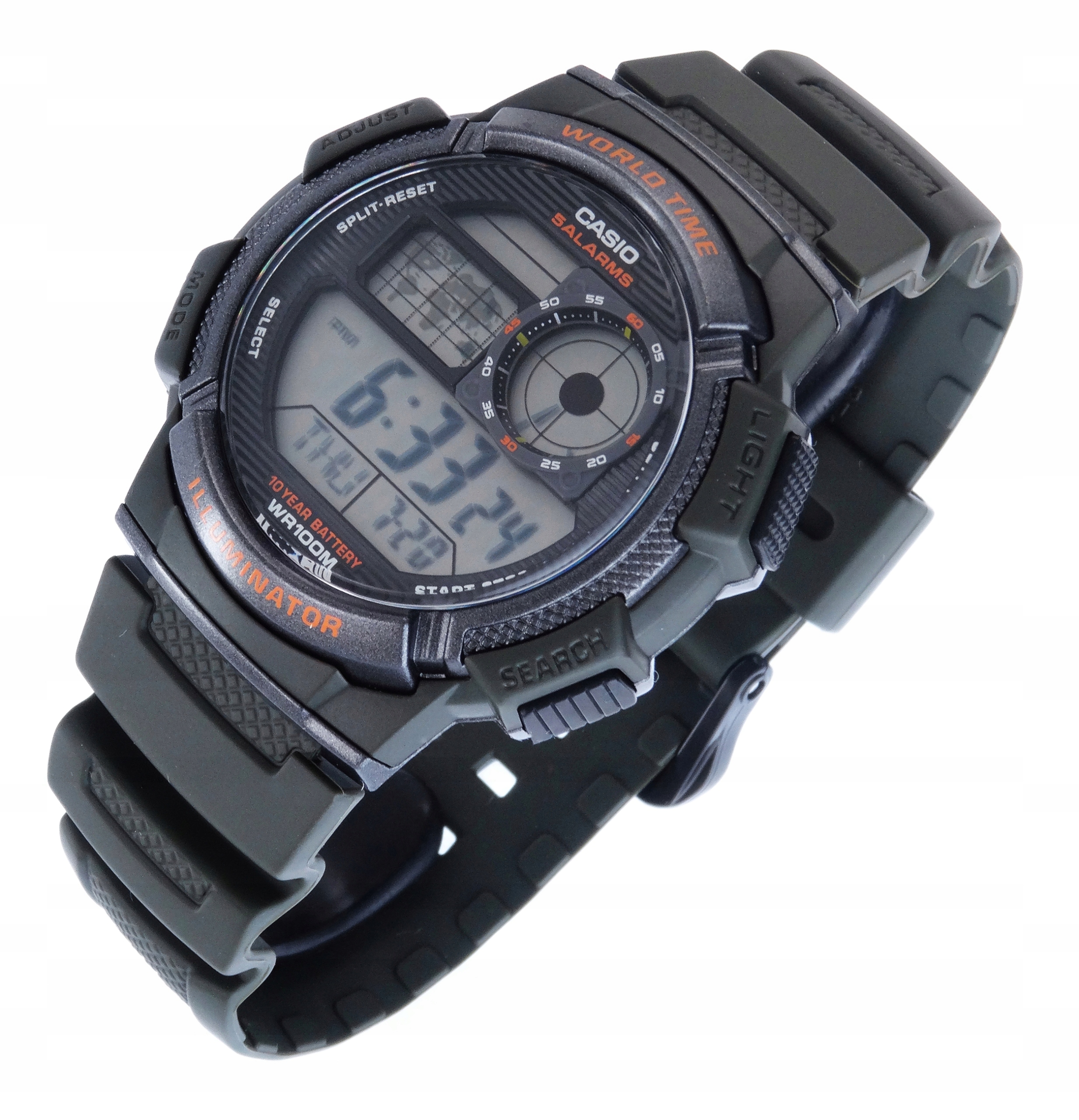 ZEGAREK CASIO AE-1000W -3A męski WR 100M + puszka - 7484500538 ...
