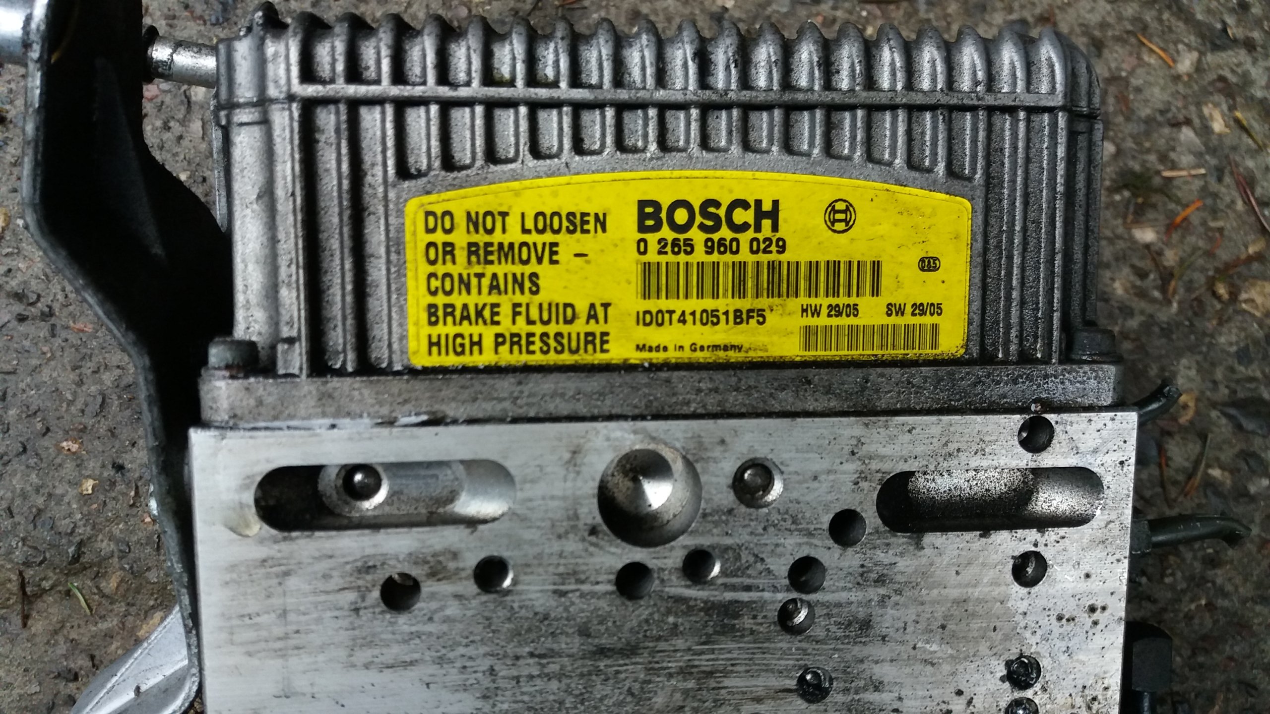 MERCEDES W211 POMPA SBC 0265960029 100% SPRAWNA - 6999613955 ...