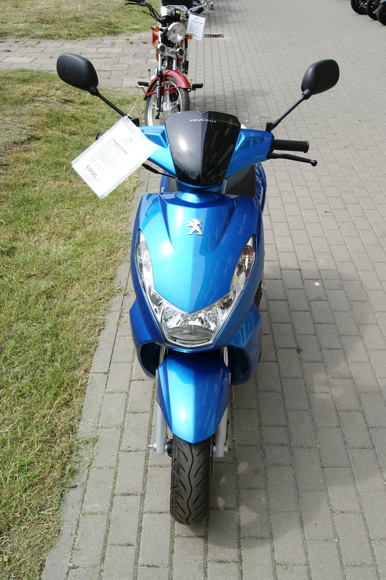 Skuter 50 cc Peugeot Kisbee Active niebieski 2017 - 7321659396 ...