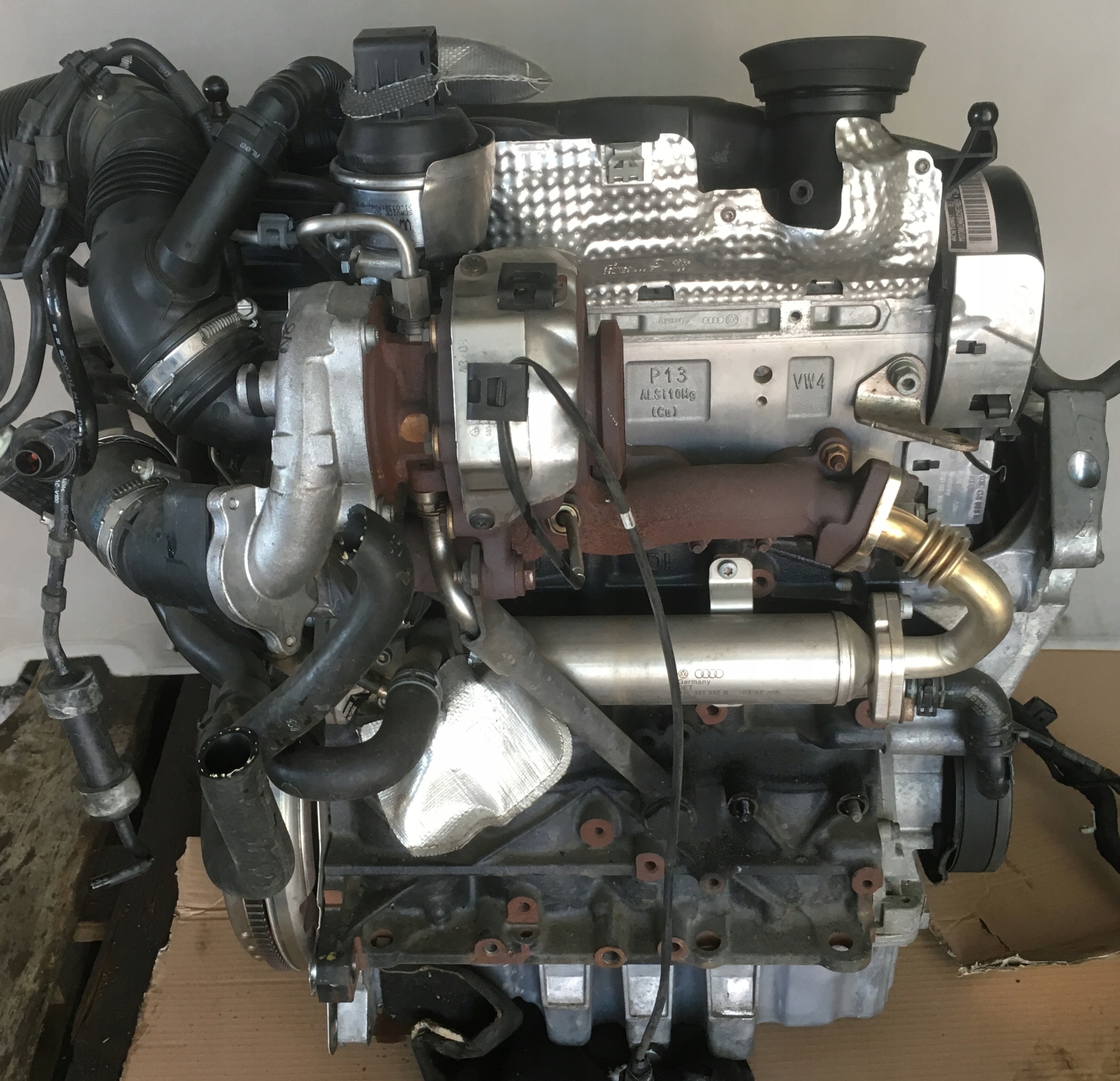 SILNIK CBA VW PASSAT B6 2.0 TDI - 7696332978 - oficjalne archiwum allegro