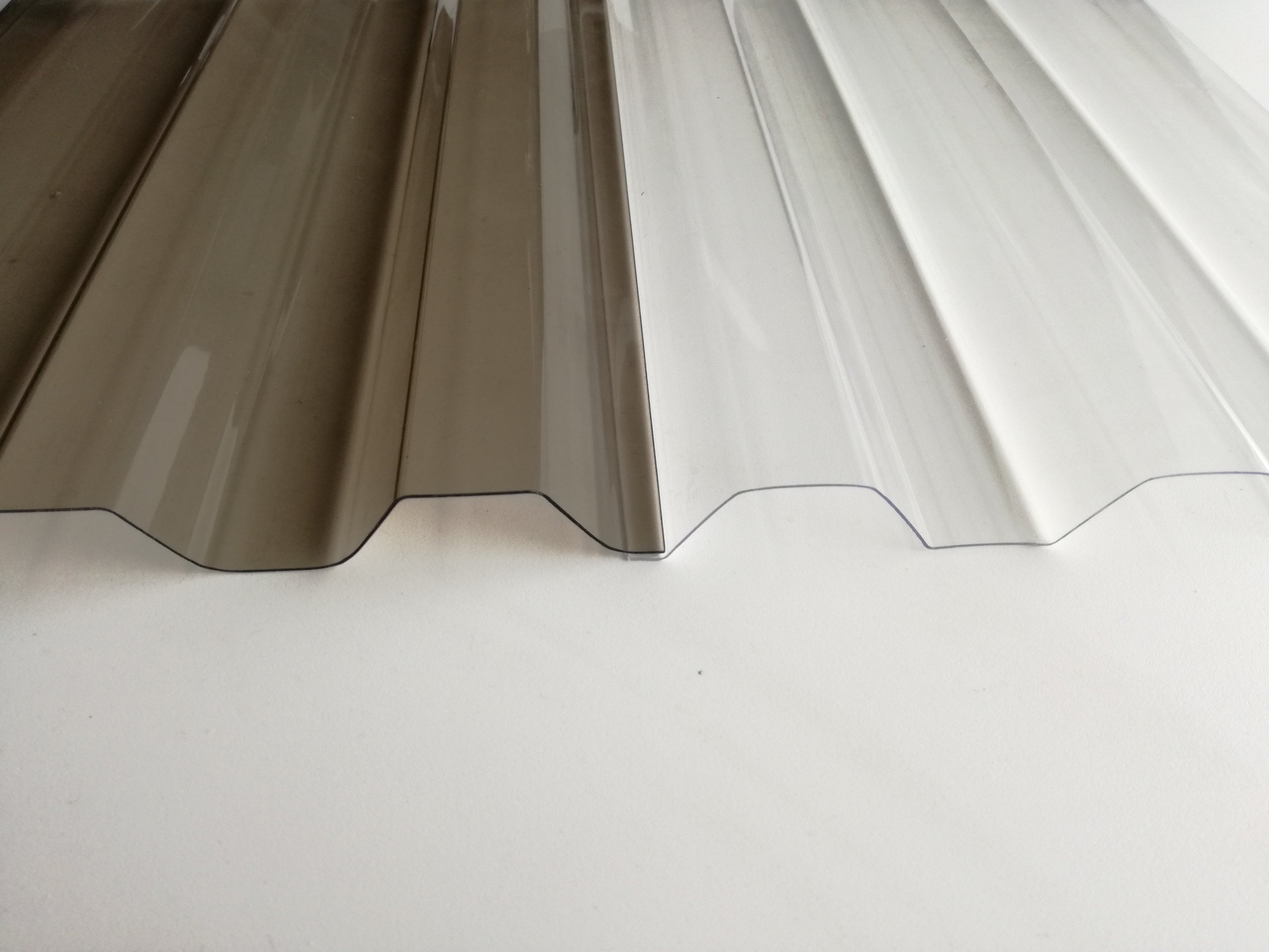 PŁYTA TRAPEZOWA 1090x3000mm PCV PCW PVC falista - 6796216048 ...