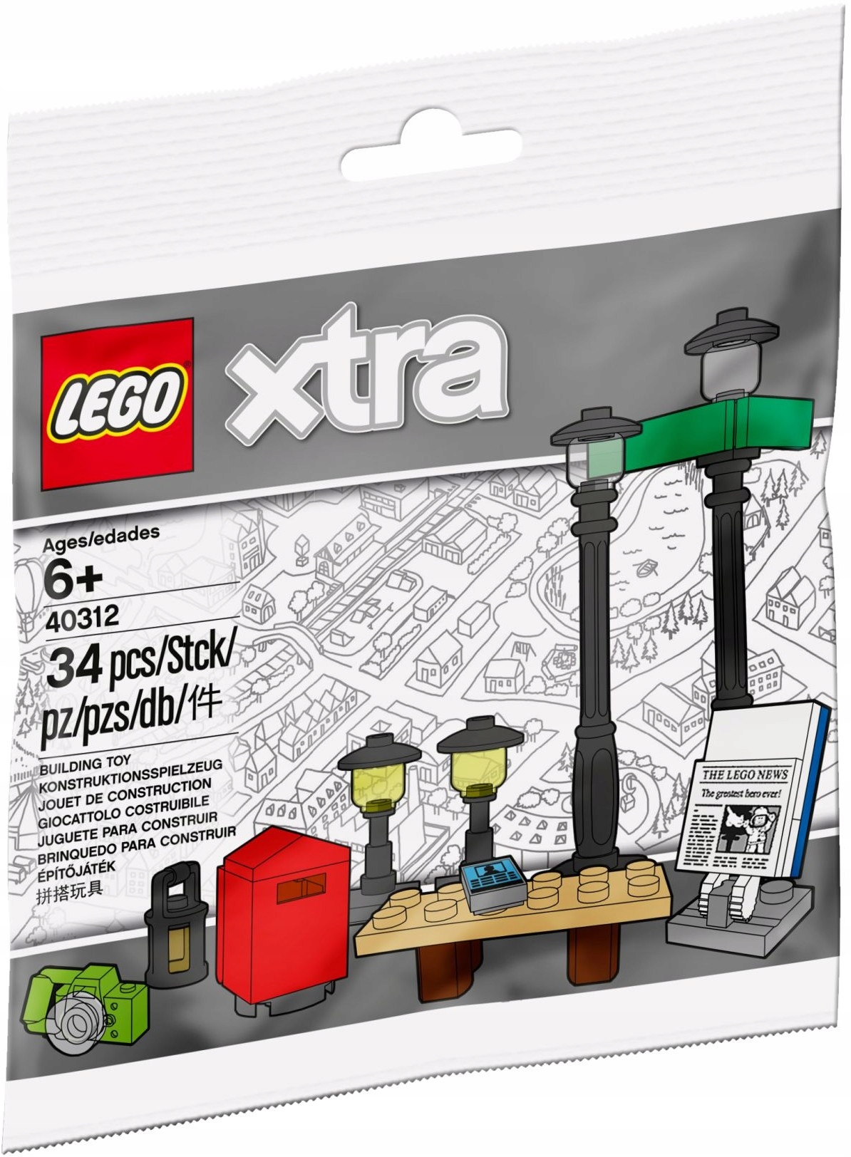 LEGO Xtra 40309 40310 40311 40312 40313 Komplet - 7622058872 ...
