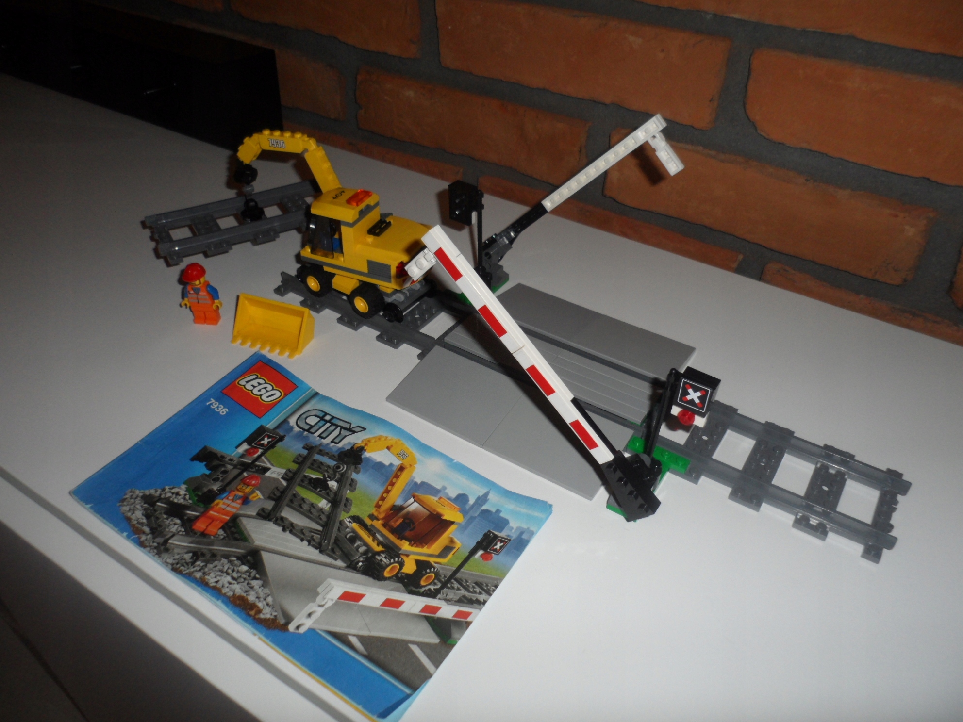 LEGO City Przejazd kolejowy 7936 - IDEAŁ - UNIKAT - 7538191628 ...