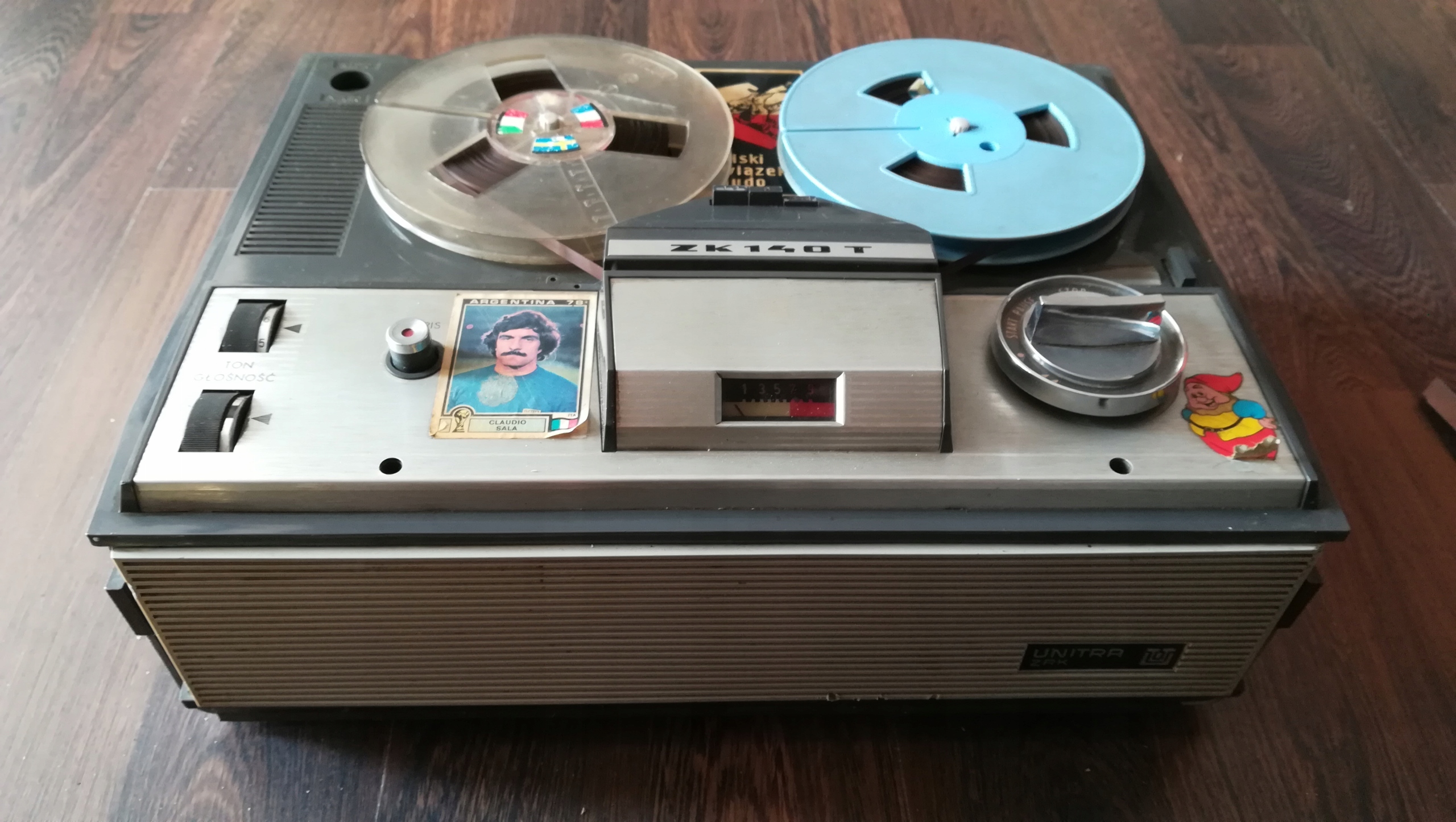 Magnetofon szpulowy Unitra ZK 140T - 7668430849 - oficjalne archiwum ...