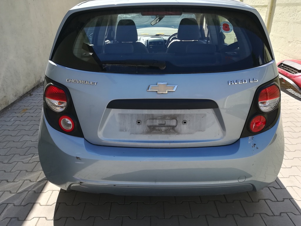 KLAPA TYŁ TYLNA BAGAŻNIKA CHEVROLET AVEO T300 12- - 7404631364 ...