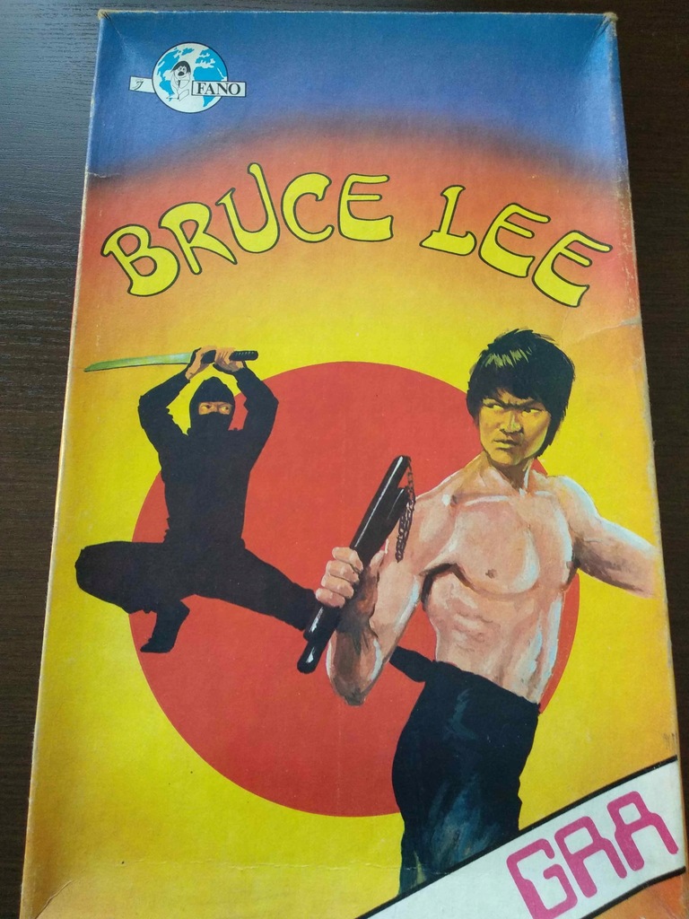 Bruce Lee, gra planszowa, wyd. FANO, unikat - 7546574780 - oficjalne archiwum Allegro