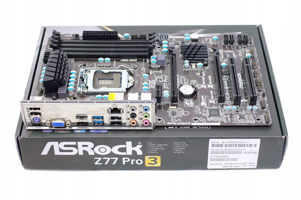 ASRock Z77 Pro3 LGA1155 DDR3 - Warszawa Sklep - 7673176324 - oficjalne ...