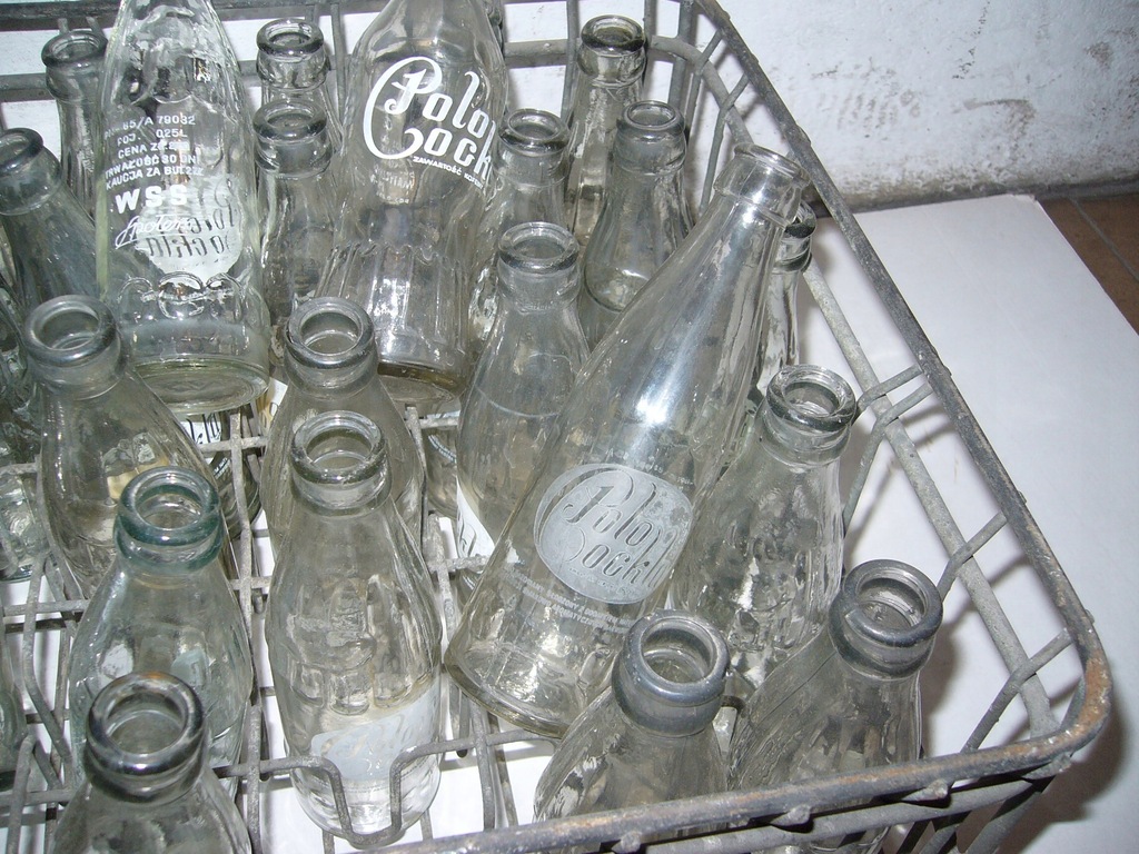 POLO COCKTA KULTOWY NAPÓJ PRL CAŁY KOSZ SKRZYNKA - 7585017944 ...