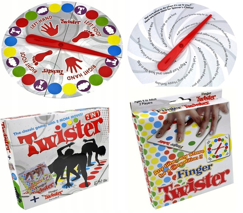 TWISTER MATA GRA ZRĘCZNOŚCIOWA RODZINNA 2w1 NOWOŚĆ - 7039786953 ...