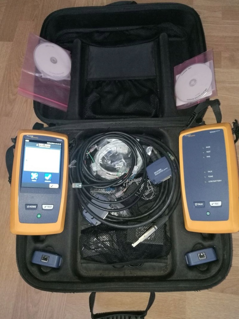 FLUKE DSX-5000 TESTER CERTYFIKACJA KAT. 6, 6A, 7 - 7499529633 ...