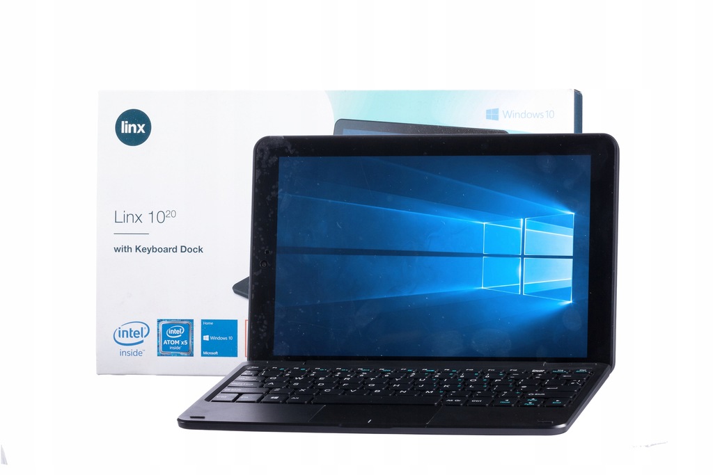 2w1 Linx 1020 32GB z klawiaturą Windows 10 Grade B - 7588160093 ...