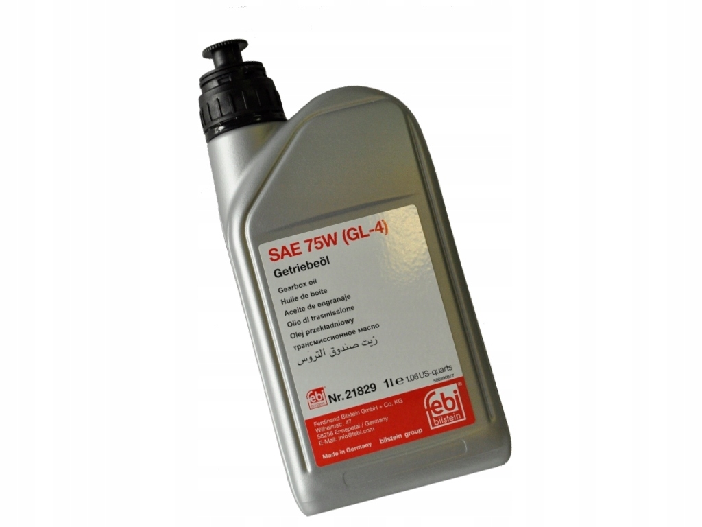 Febi Olej Przekładniowy 75W VW Audi G052171A2 1L - 6874718288 ...