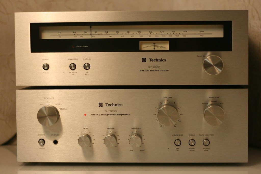 Wzmacniacz Technics SU-7600 Tuner ST-7200 ### - 7156372012 - oficjalne ...