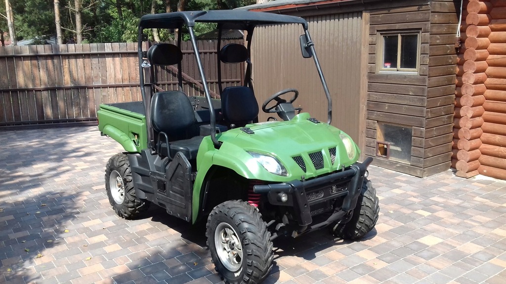 QUAD DUŻY Linhai 400 UTV KIPER 4x4 2 osobowy ! - 7523290734 - oficjalne ...