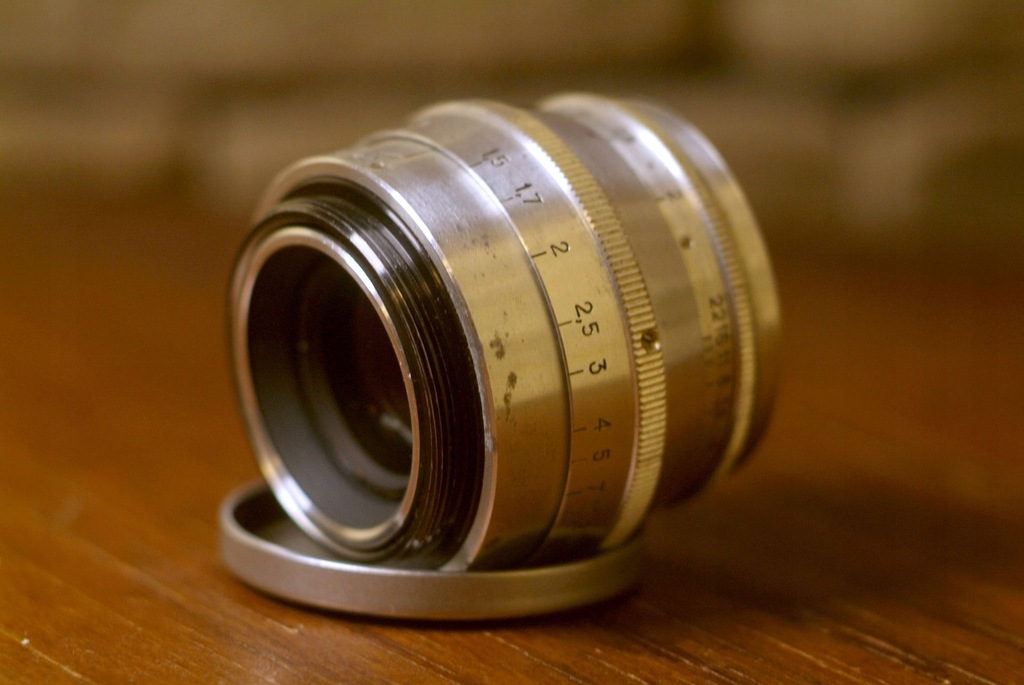 Obiektyw JUPITER-8 f2.0/80mm. - 7687019781 - oficjalne archiwum Allegro