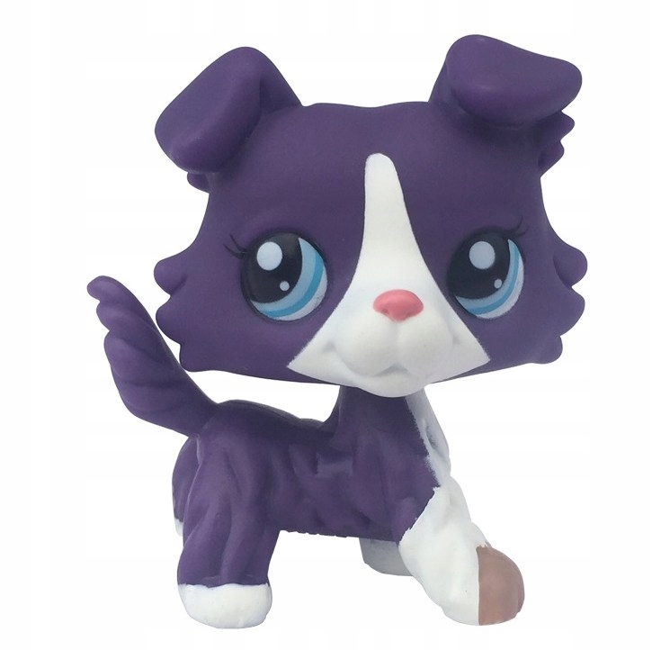 FIGURKA LITTLEST PET SHOP LPS FIOLETOWY PIES COLLI - 6970135536 ...