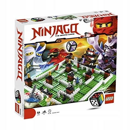 LEGO NINJAGO 3856 gra planszowa board game NOWA - 7570156491 ...