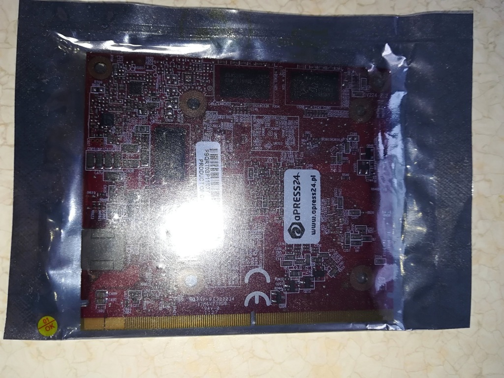 Karta Graficzna ATI Mobility Radeon HD 5650 NOWA - 7228047594 ...