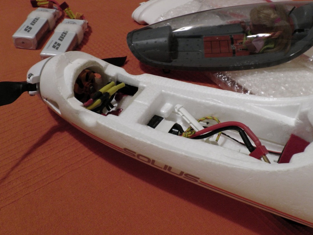 elektroszybowiec SOLIUS Multiplex - 7261524266 - oficjalne archiwum Allegro