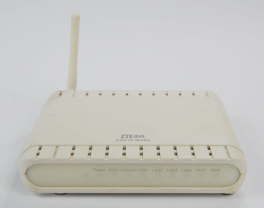 ROUTER MODEM WIFI ZTE ZXV10 W300 ADSL - 7200944723 - oficjalne archiwum ...