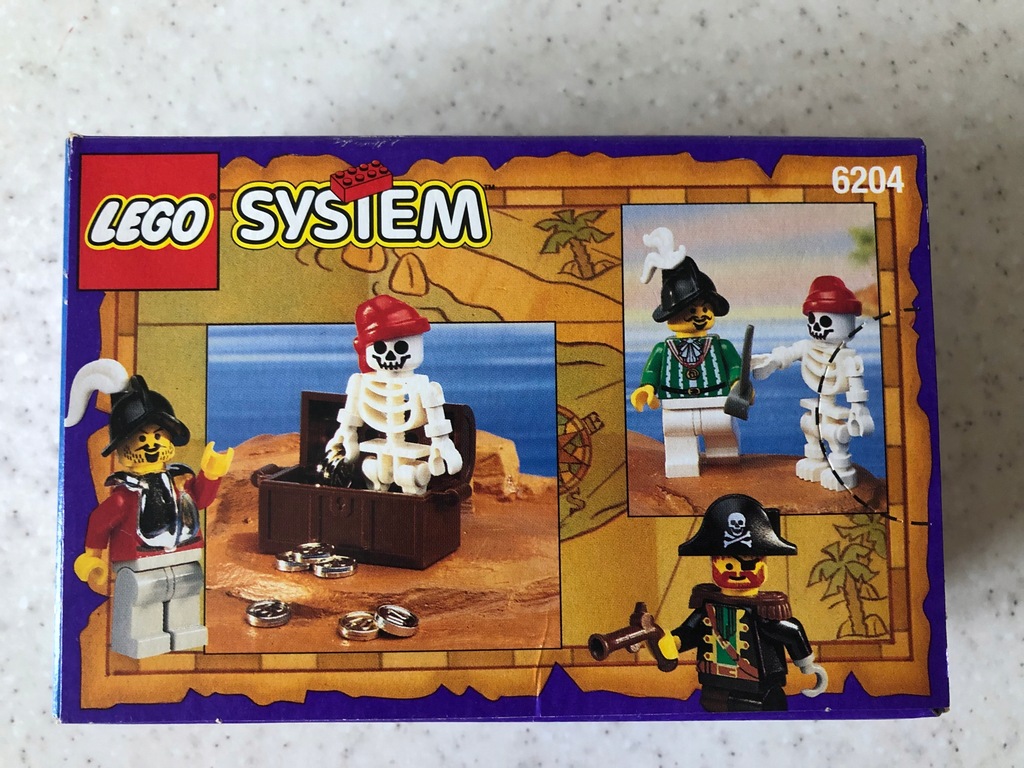 Lego 6204 Buccaneers Piraci Pirates MISB! NOWY! - 7760452432 ...