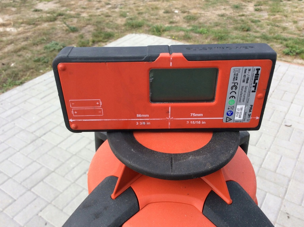 Hilti pre 3 niwelator,laserowy obrotowy - 7554921540 - oficjalne ...