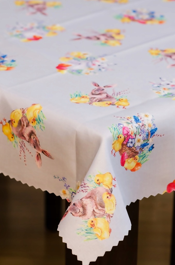 OBRUS WIELKANOC ŚWIĘTA WIELKANOCNY WYMIAR POLSKI - 6703302715 - oficjalne archiwum Allegro