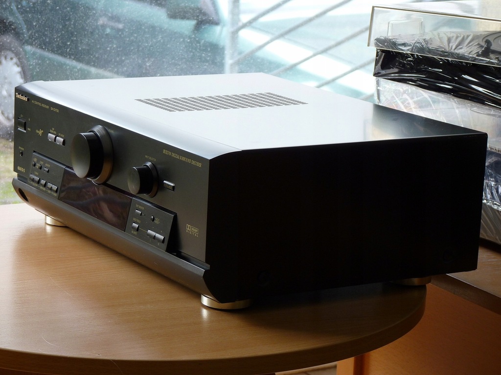 Amplituner TECHNICS SA-DX750 z pilotem. Stan BDB - 7754369250 - oficjalne archiwum Allegro