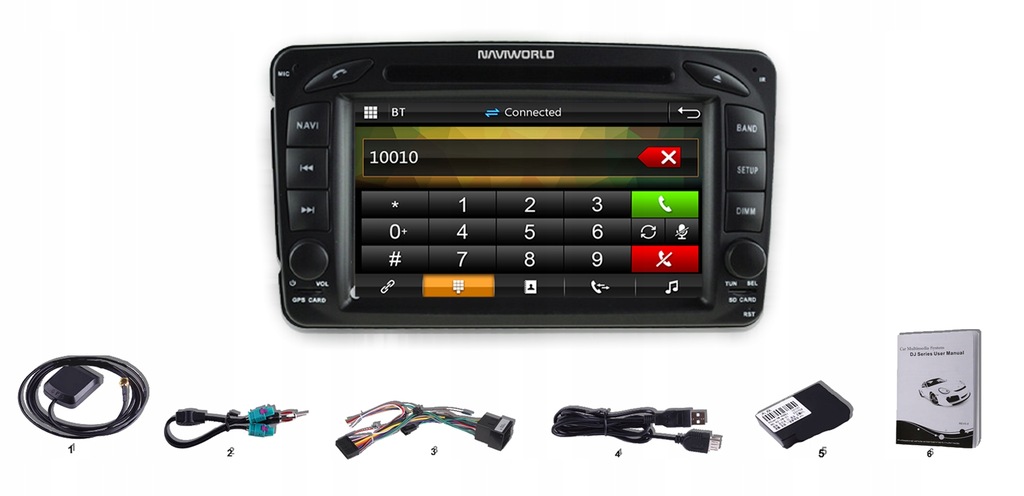 Mercedes W639 RADIO NAWIGACJA 7'' DVD GPS - 7514375654 - oficjalne ...