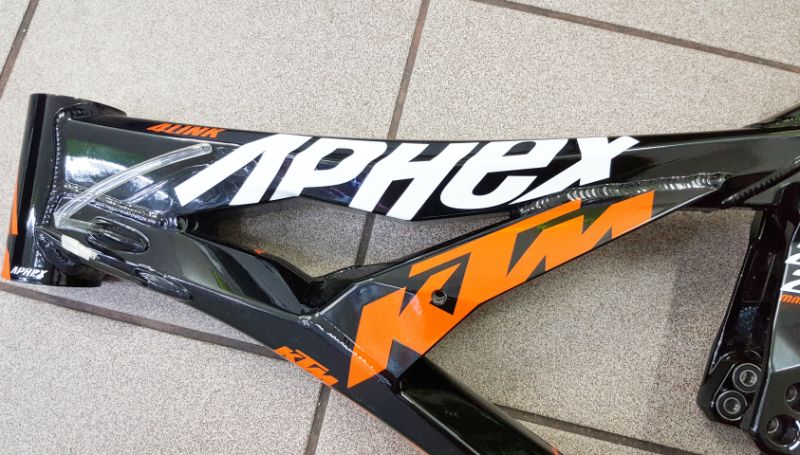 RAMA ZJAZDOWA KTM APHEX DOWNHILL ROZMIAR L - 7336372753 - oficjalne ...