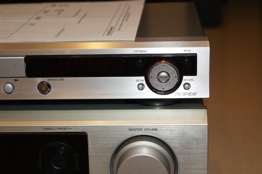 Zestaw Onkyo Amplituner TX-SR304E + DVD DV-SP404E - 7290554628 - oficjalne archiwum Allegro