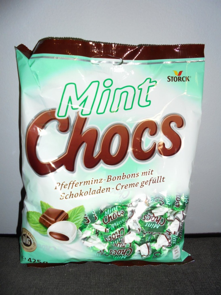 MINT CHOCS - CUKIERKI MIĘTOWE Z CZEKOLADĄ - NIEMCY - 7309212120 ...