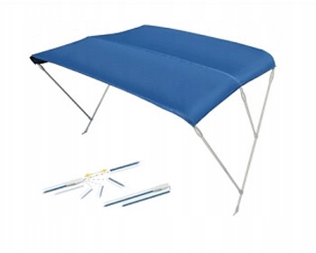 Daszek baldachim do łódki roweru wodnego granatowy - 7463566736 ...