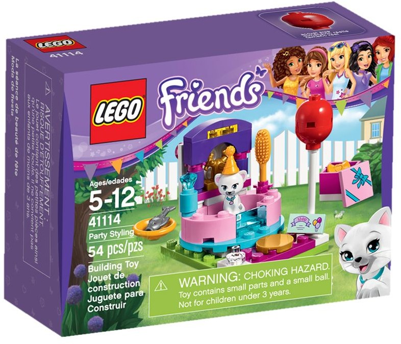 LEGO 41114 FRIENDS IMPREZOWA STYLIZACJA W-WA - 7239223697 - oficjalne ...
